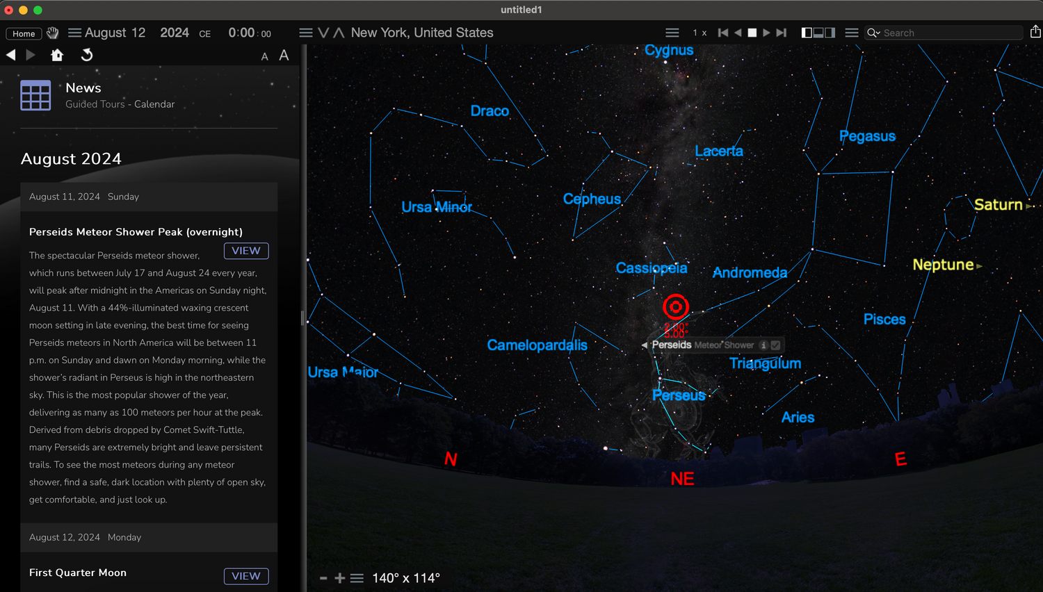 Starry Night The Ultimate Desktop Planetarium – Simulation Curriculum Corp.