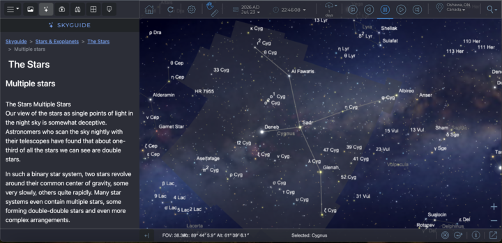 Starry Night Web – Simulation Curriculum Corp.