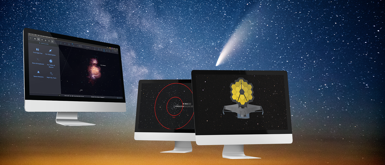 Simulation Curriculum | SkySafari SmartEye Starry Night Layered Earth ...