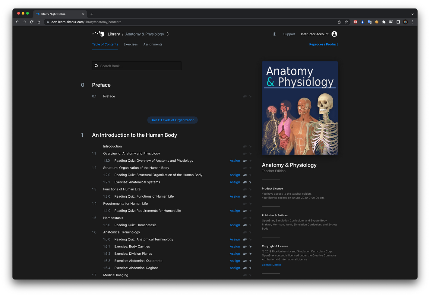 Simulation Curriculum Anatomy and Physiology Digital Textbook Classroom ...