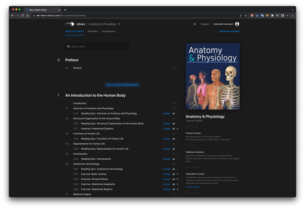 Simulation Curriculum Anatomy and Physiology Digital Textbook Classroom Edition – Simulation ...