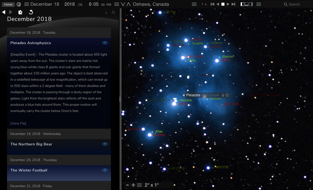 Starry Night The Ultimate Desktop Planetarium – Simulation Curriculum Corp.